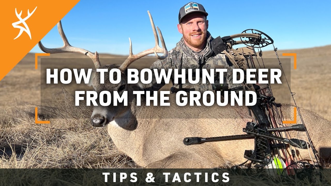 How to Bowhunt Deer from the Ground - YouTube