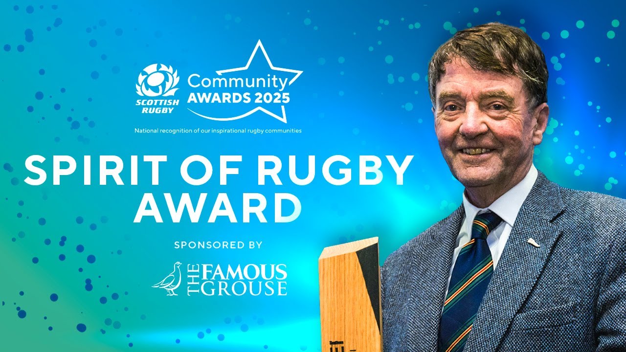 Bernie Mitchell | Spirit of Rugby Award 2024 - YouTube
