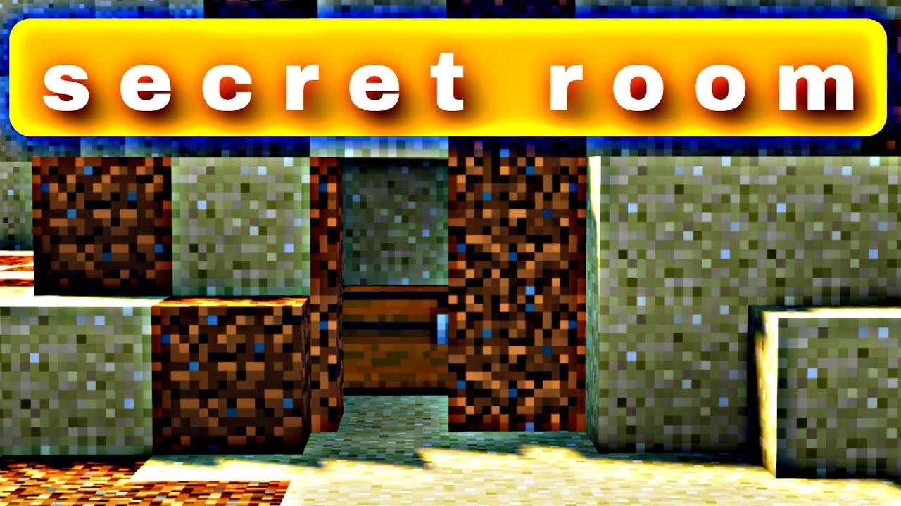 The best secret room in Minecraft - YouTube