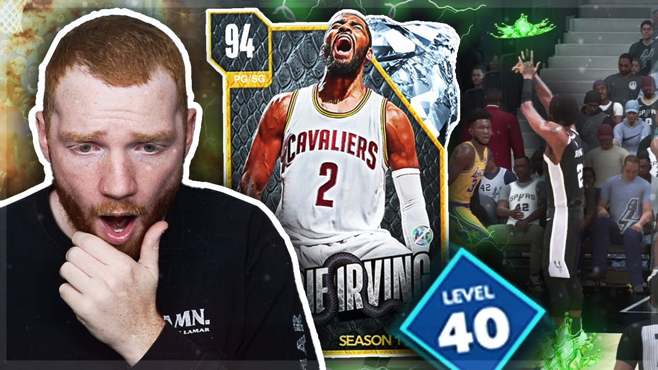 Diamond KYRIE IRVING Is INSANE!! Level 40 KYRIE Gameplay! (NBA 2K24 ...