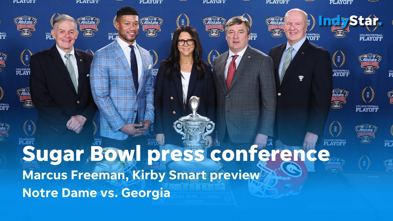 Marcus Freeman, Kirby Smart full press conference as Notre Dame ...
