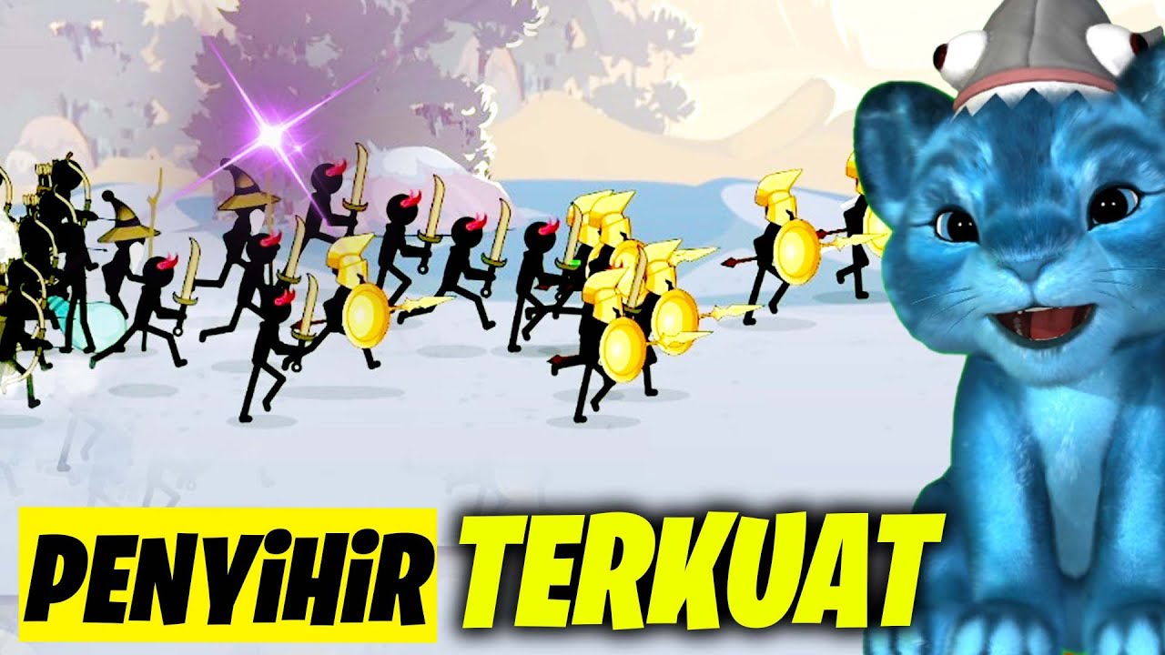 Apa Jadinya Kalo PENYiHiR Ikut PERANG Di Stick War - Stickman Battle ...