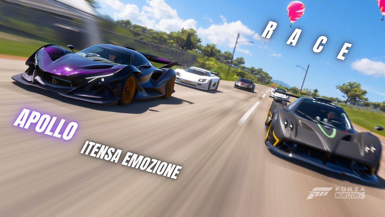 APOLLO INTENSA EMOZIONE SUPER CAR RACE - FORZA HORIZON 5 #forzahorizon5 ...