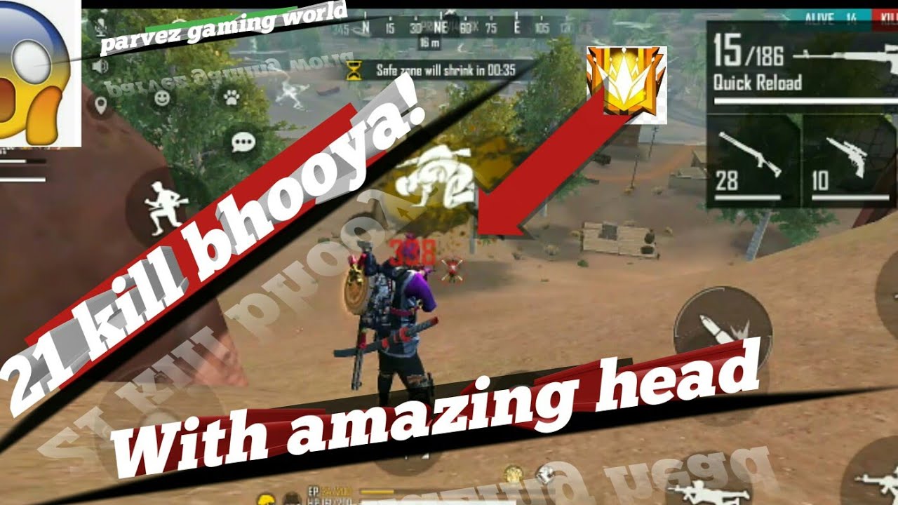 Amazing 21 kills bhooya with SVD || PARVEZ GAMING WORLD || - YouTube
