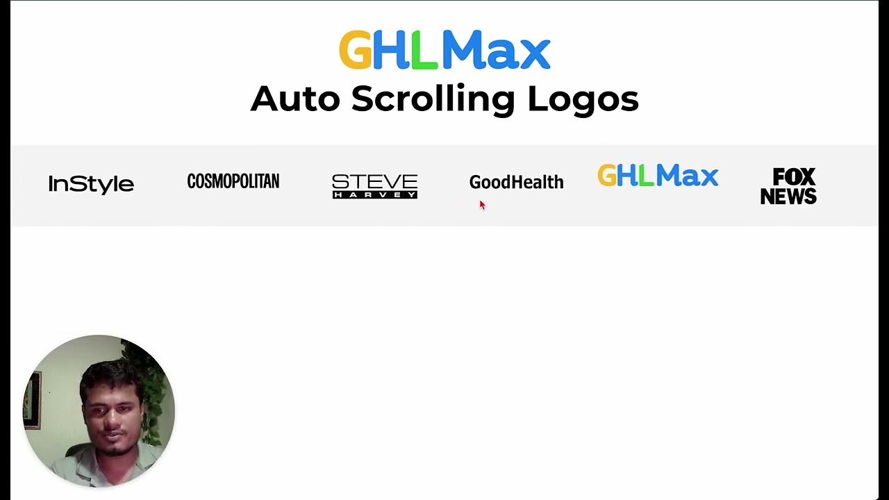 Add scrolling logo's or images on GoHighLevel | GHL Code Snippets - YouTube