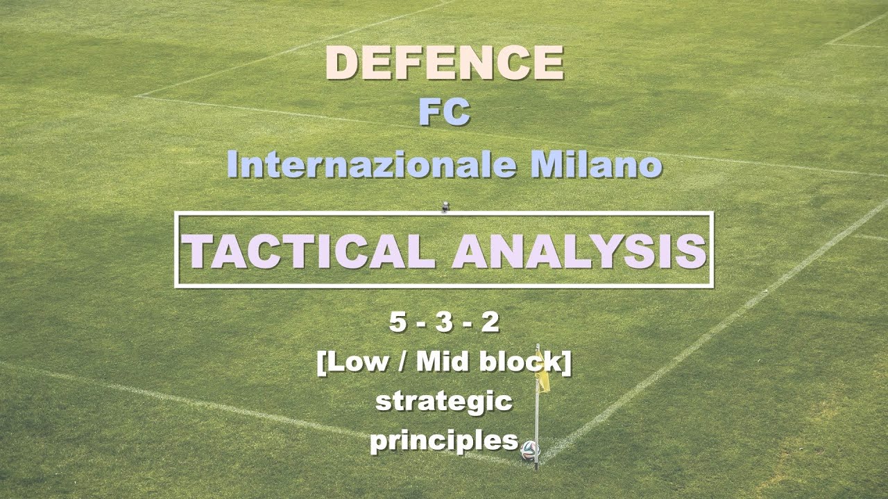 Defence (FC Internazionale Milano - [5 - 3 - 2 Low & Mid block ...