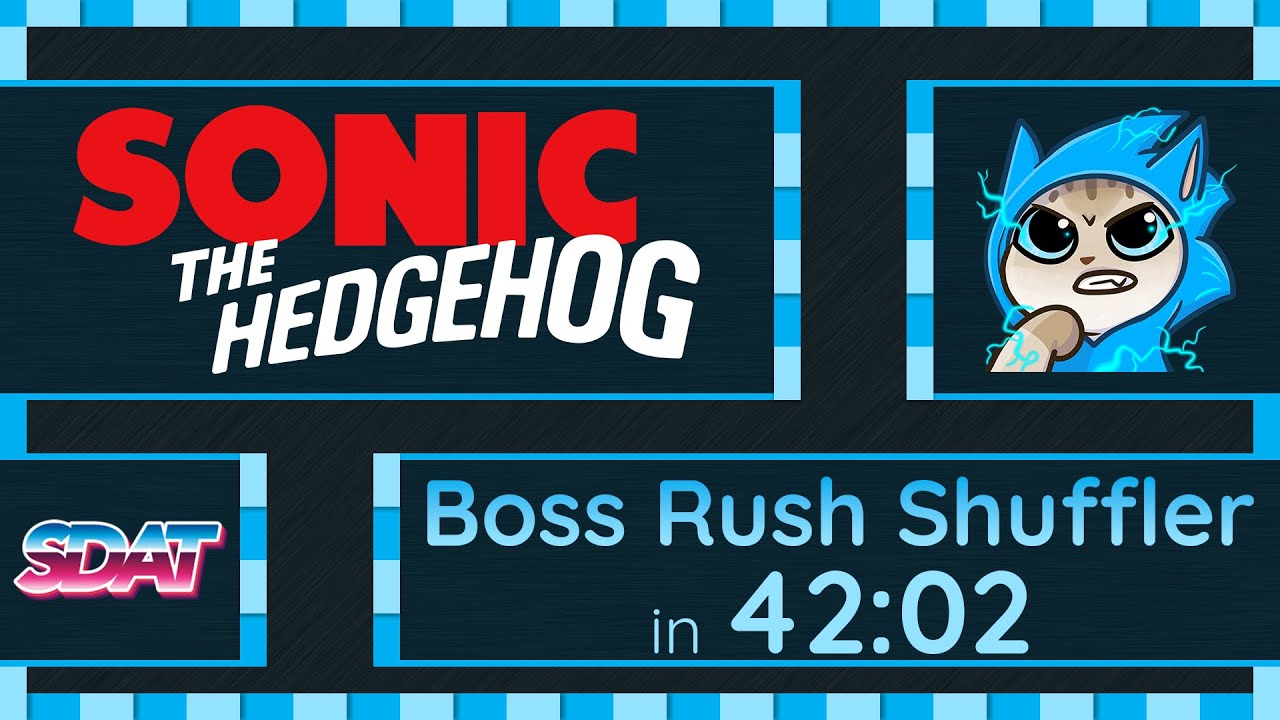 Marathon Speedrun #68 | SDAT 2023 | Sonic Boss Rush Shuffler ...