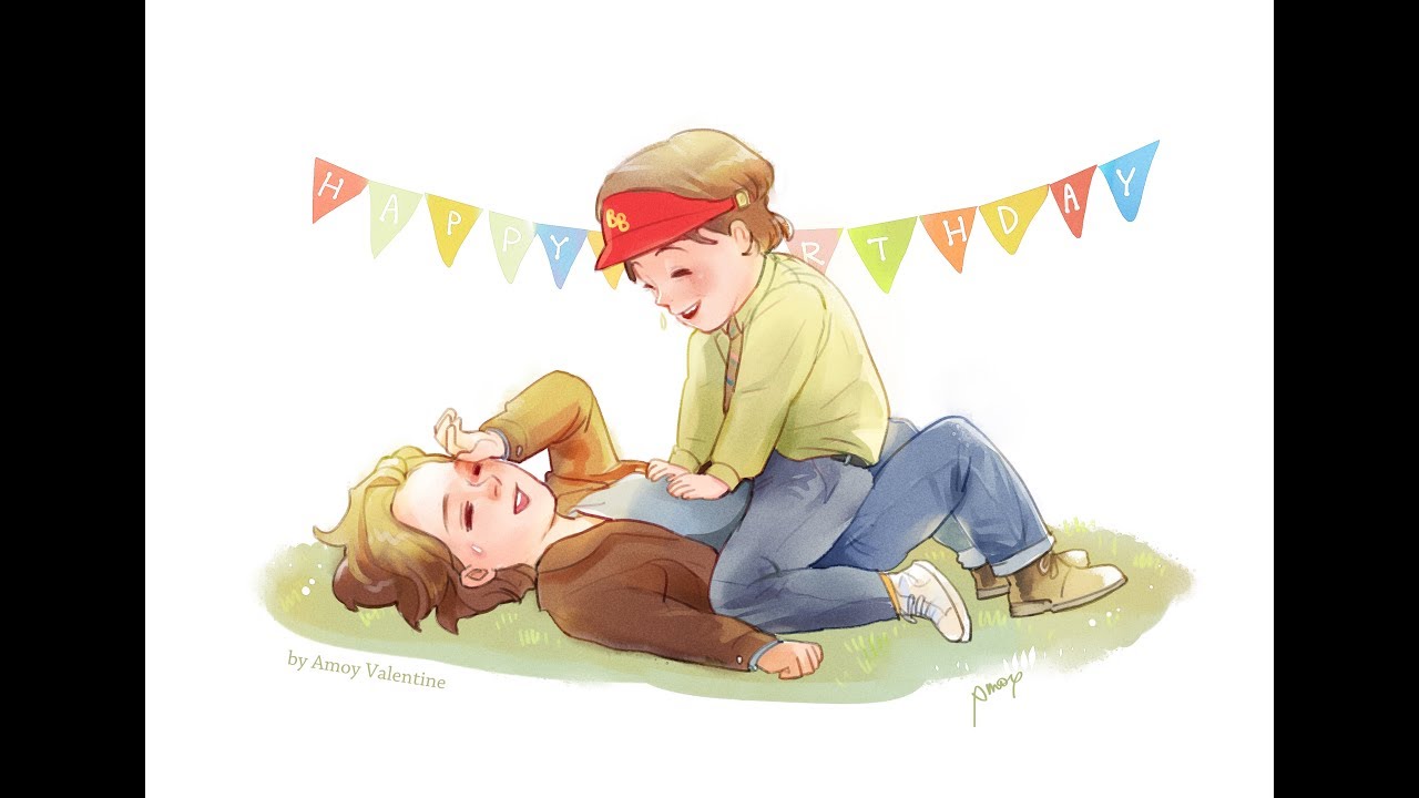 Digital Drawing Gilbert Grape Brothers - YouTube