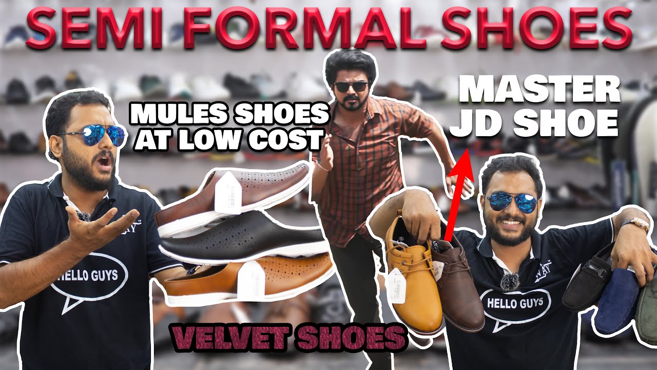 Best semi formal shoes | half shoes | slippers | 1 way shoes | chennai ...