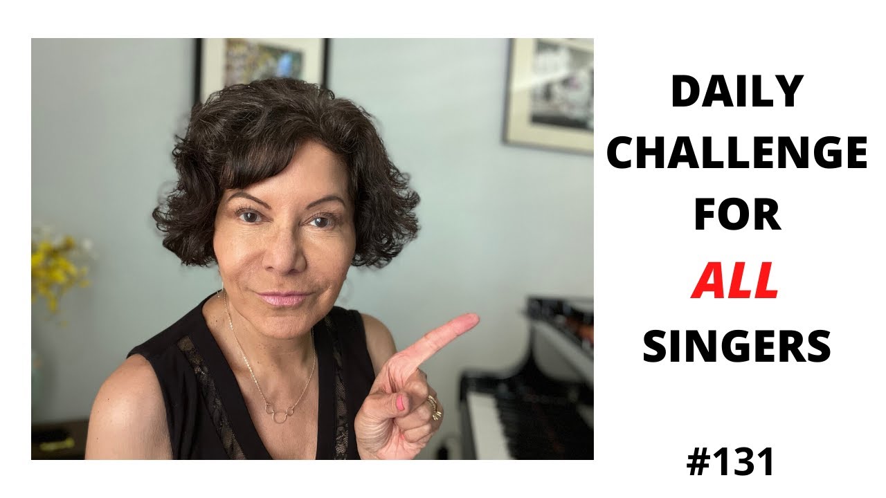 Daily Singing Exercises Daily Challenge For All Singers Youtube