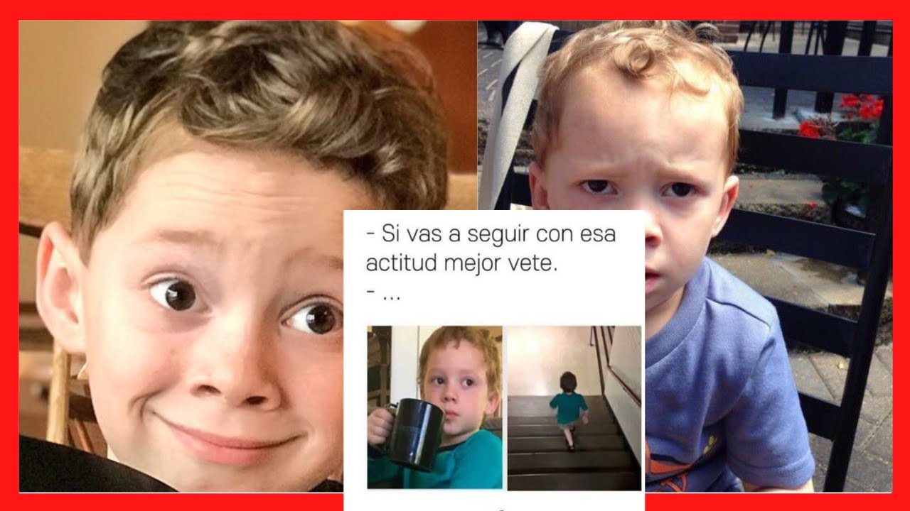 !GAVIN THOMAS! EL FAMOSO NIÑO DE LOS MEMES Y STICKER DE WHATSAPP. - YouTube