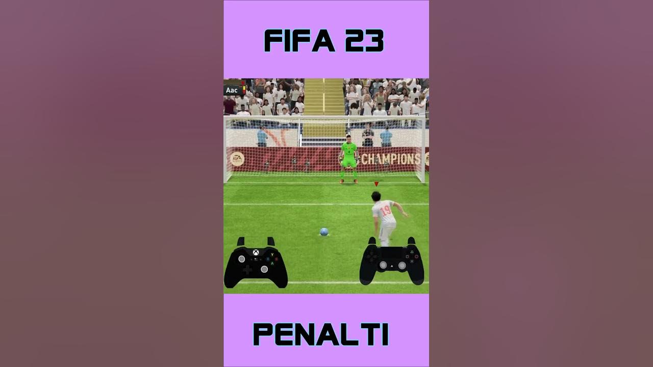 Fifa 23 Novo Penalti Chute Forte No Penalti Fifa 23 Youtube