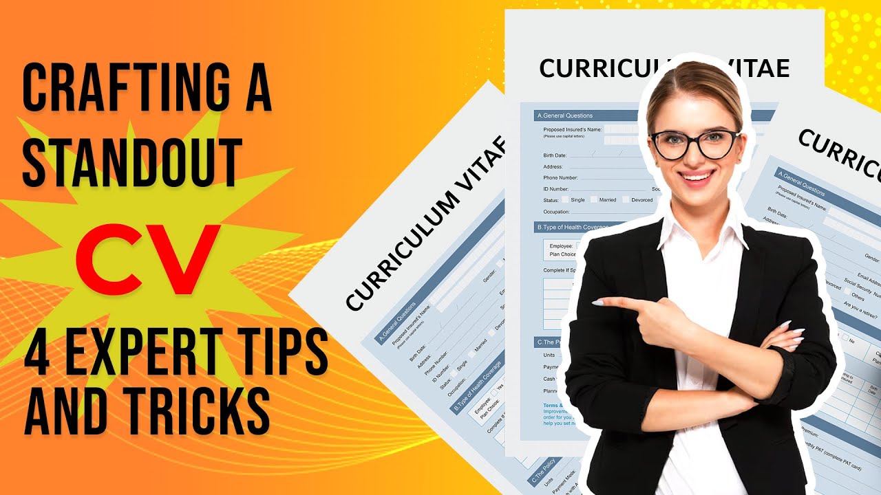 📝 Crafting a Standout CV: 4 Expert Tips and Tricks - YouTube
