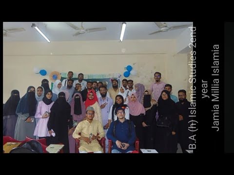 B.A (H) Islamic studies || Batch 2021-24 | Department of islamic ...