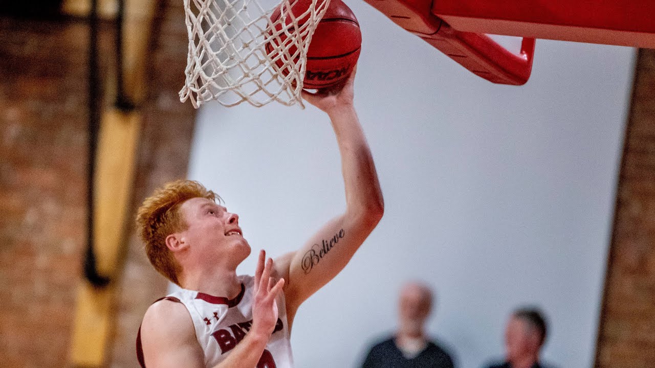 2020 Bates Men's Basketball vs. Wesleyan Highlights - YouTube