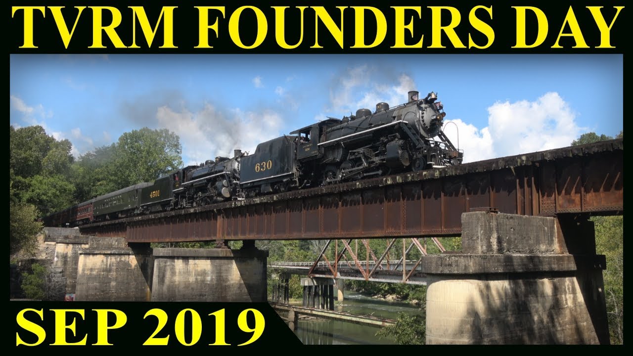 Southern 630 & 4501: Founders Day at TVRM - YouTube