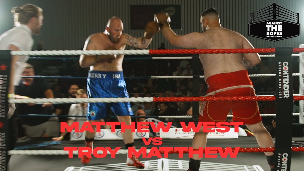 Against The Ropes MATTHEW WEST VS TROY MATTHEWS - The Ultimate #boxing ...