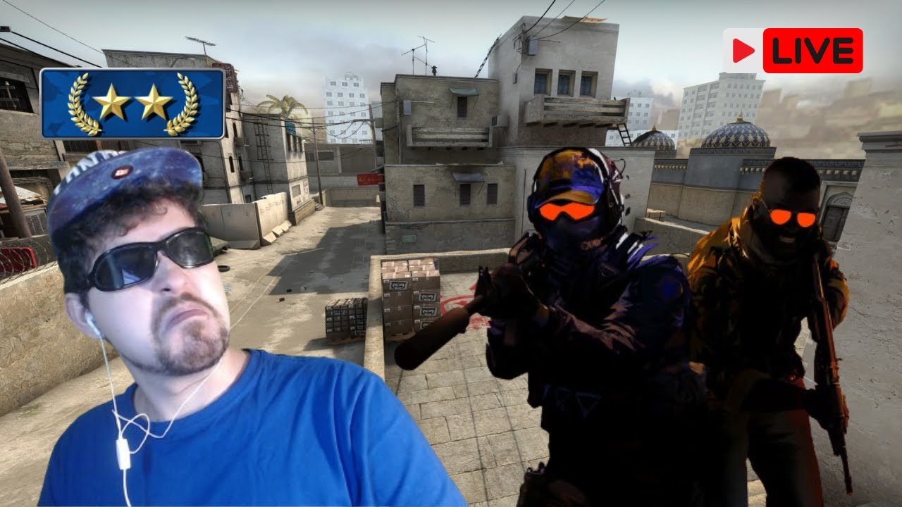 PLAYING AT GOLD 2 - CS2 Random Stream🔴 N.09 [Pt-BR/ EN] - YouTube