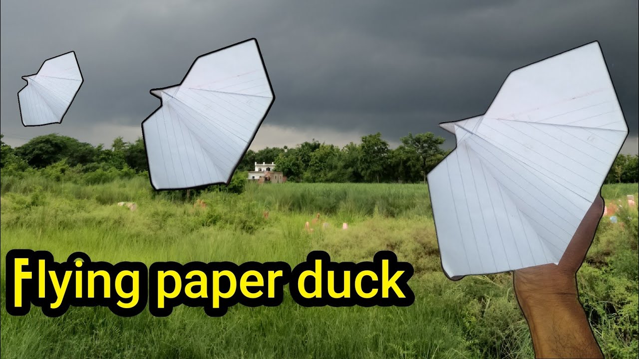 How to make new notbook paper diy duck bird making very simple/# ...