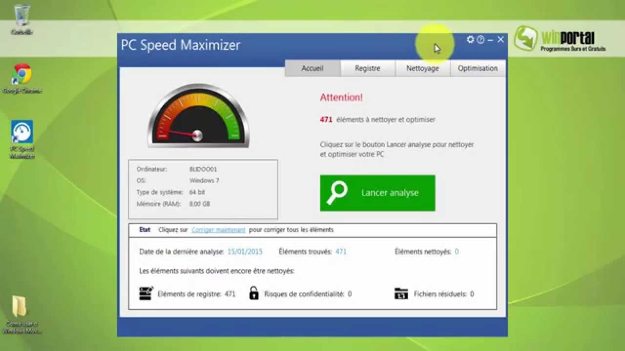 Tuto : Augmenter la vitesse de son PC avec PC Speed Maximizer - YouTube