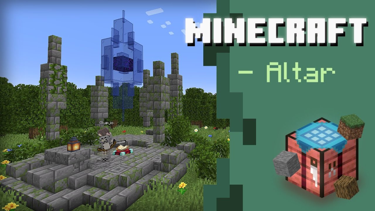 Minecraft || So baust du einen Altar! [german] - YouTube