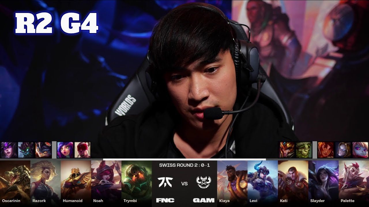 FNC vs GAM | Day 2 LoL Worlds 2023 Swiss Stage | Fnatic vs GAM Esports ...