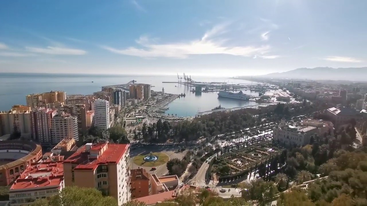 Mirador Gibralfaro - Viewpoint Malaga - YouTube