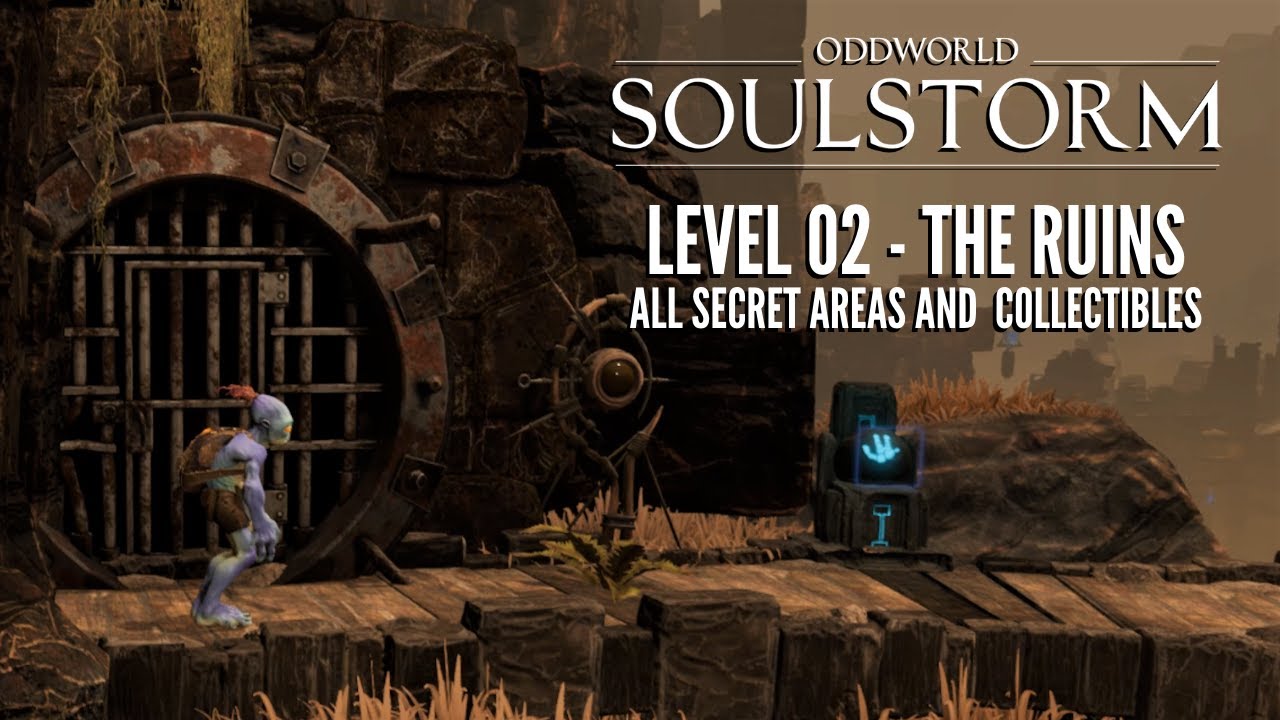 Oddworld: Soulstorm | Level 2: The Ruins - All Secret Areas and ...