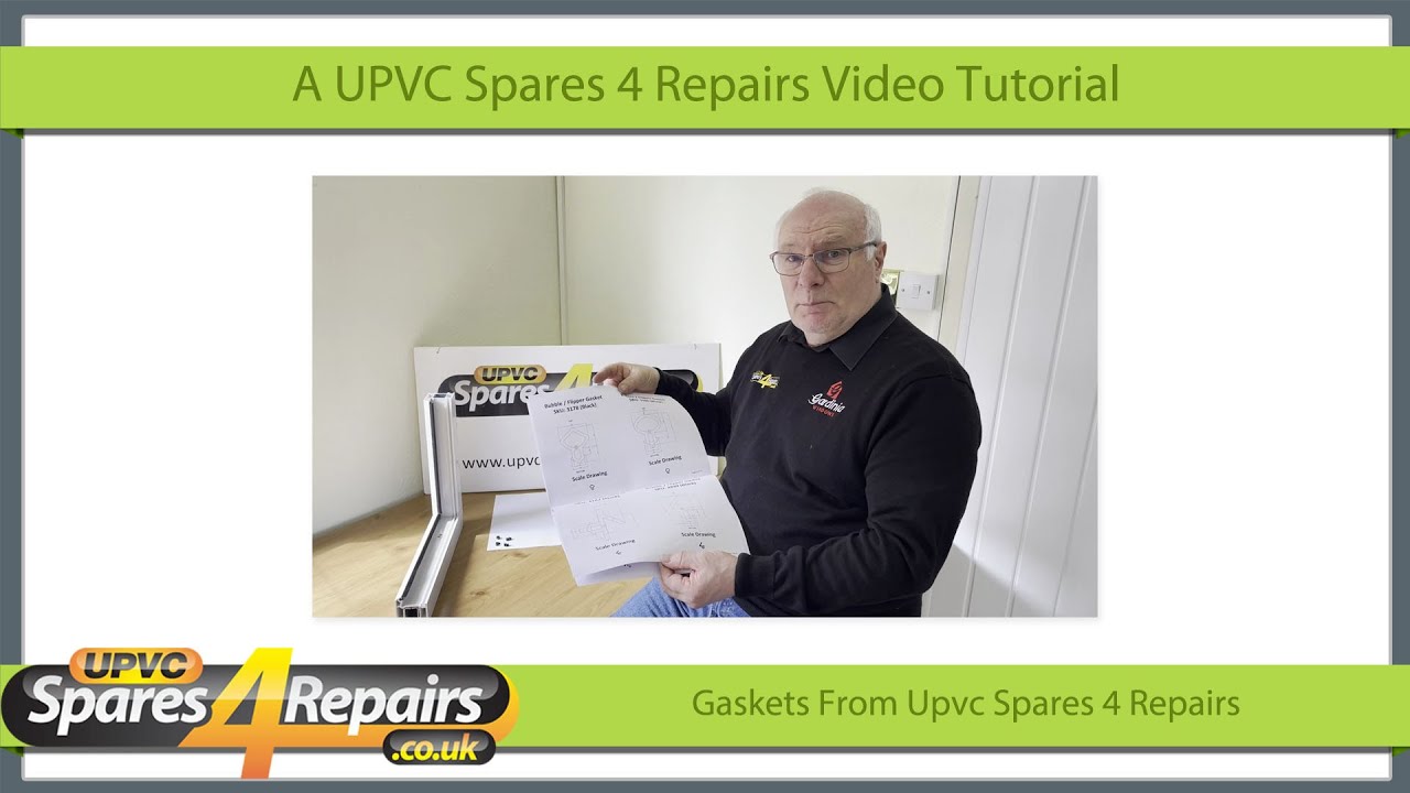 Gasket For Upvc Windows From Upvc Spares 4 Repairs - YouTube