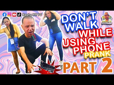 Don't Use Phone While Walking (part 2) - YouTube