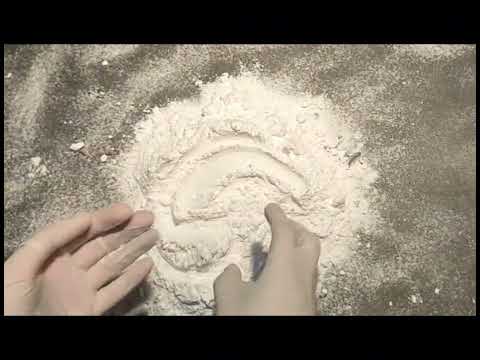 Baking soda powdery mess #white #bakingsodaasmr #explore - YouTube