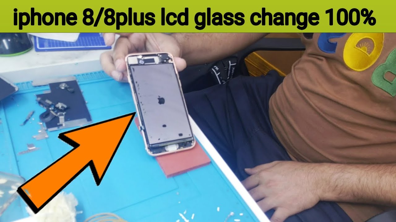 Iphone 8 lcd glass replacement | Iphone 8 lcd glass replacement kesa hota he - YouTube