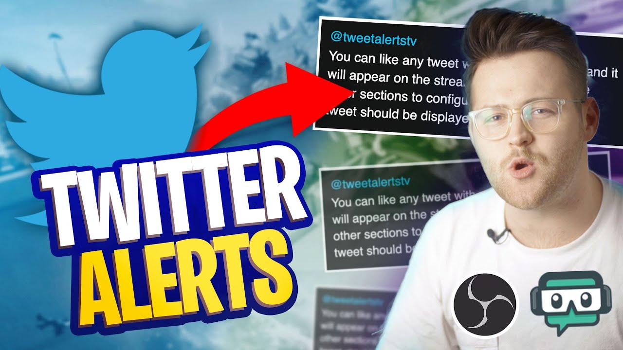 Animated Twitter Alerts For Your Stream - YouTube