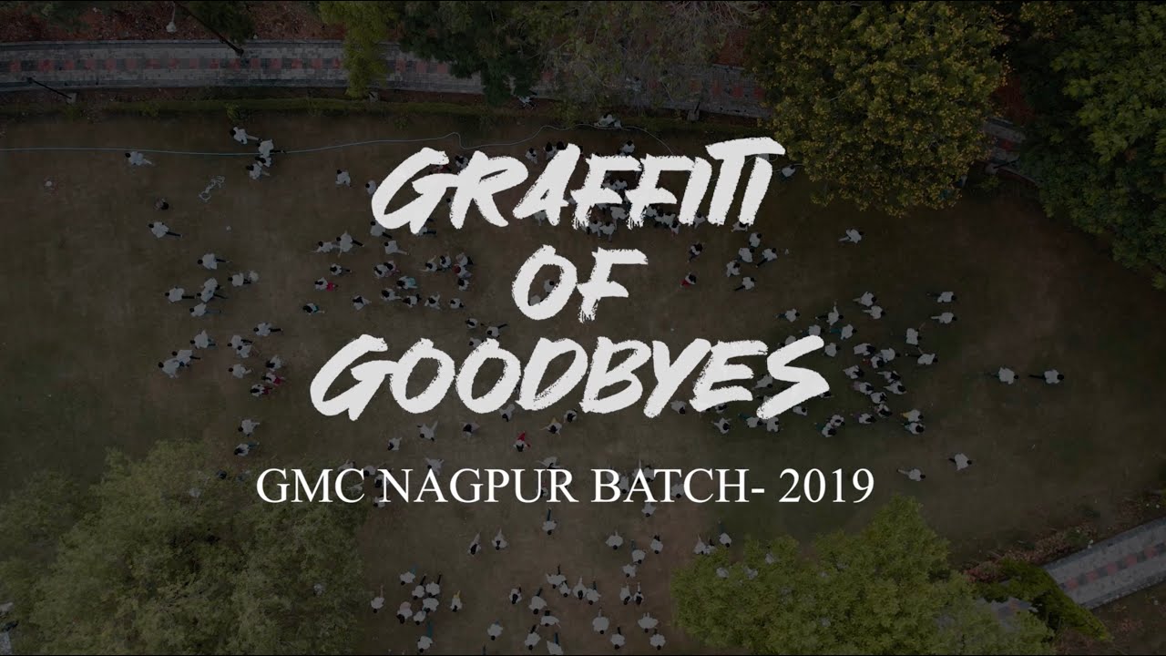 Apron Signing Day ll GMC BATCH-2019 ll Graffiti of goodbyes (NAGPUR ...