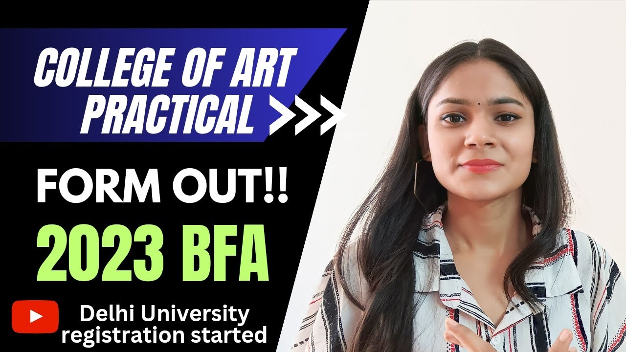 🔥🔥🥳🥳 college of art delhi registrations started!! finally forms out for ...