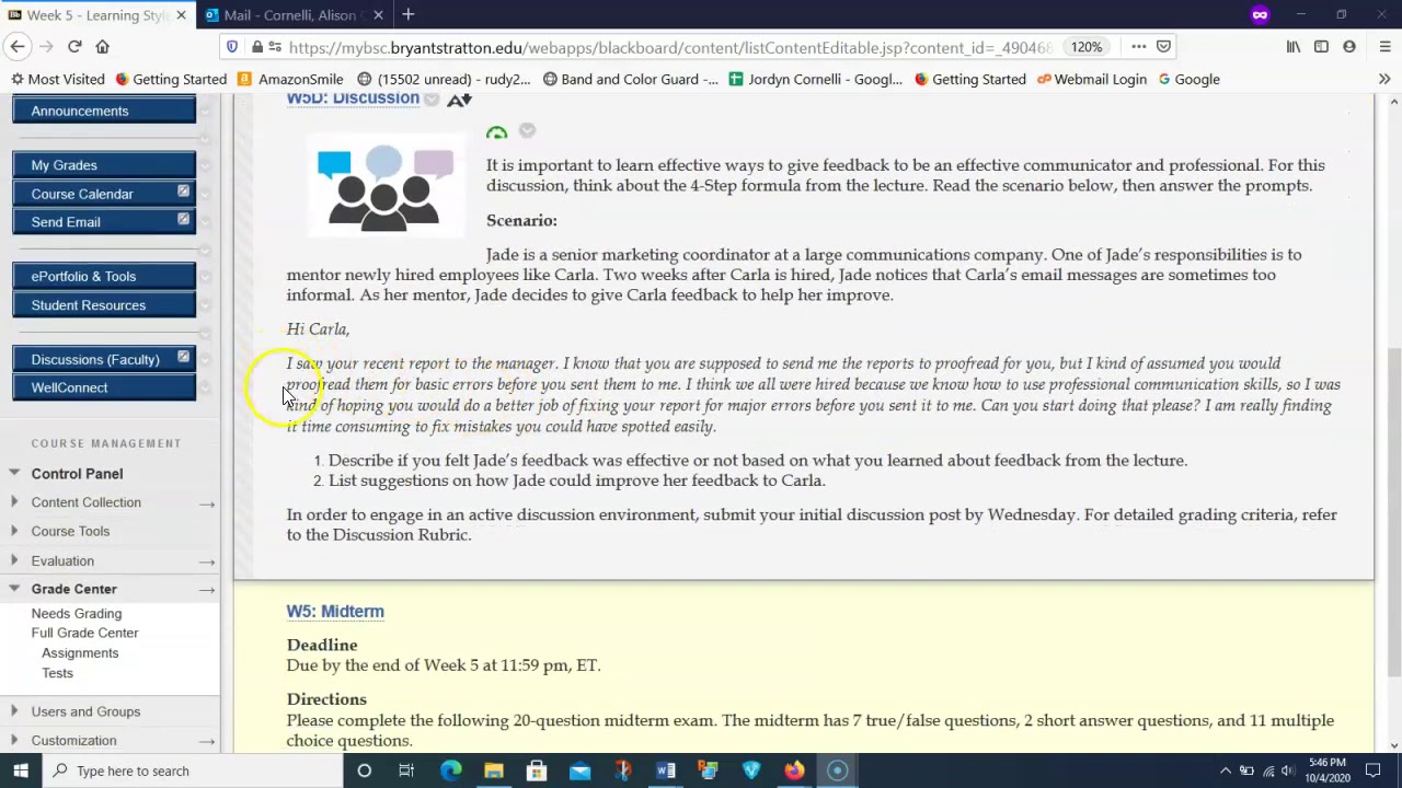 COMM 104 Week 5 - YouTube