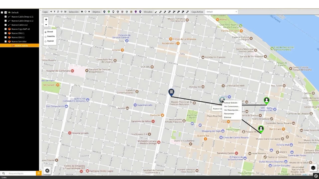 Crea tu red FTTH de la forma mas sencilla con Mapeo y Google Maps - YouTube
