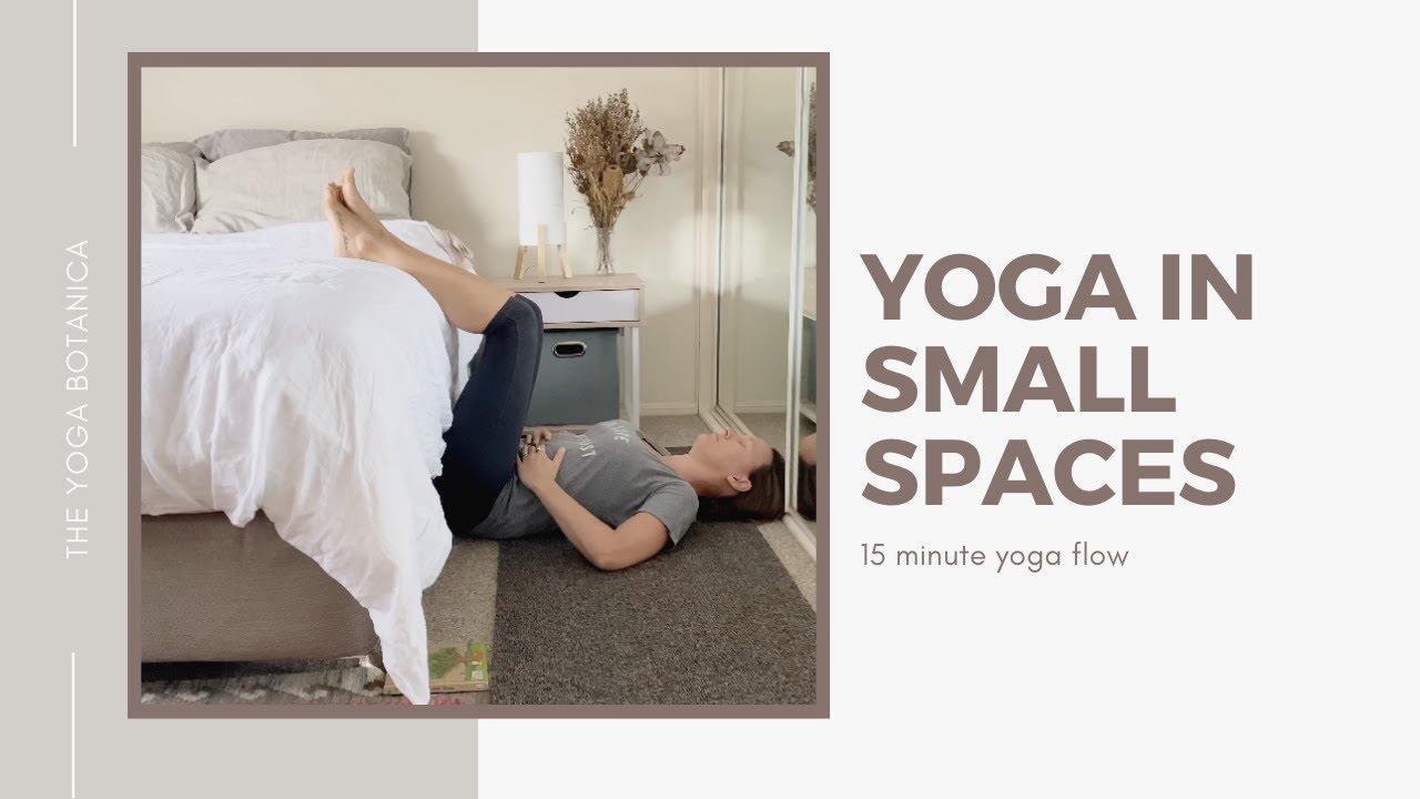 Yoga in smaller spaces - YouTube