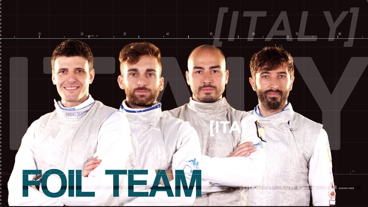 Italian foil team // Road to Tokyo 2020 - YouTube