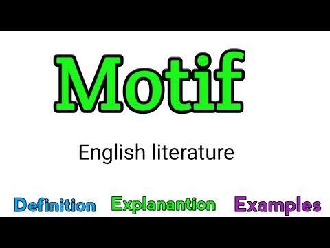 Motif | What is motif? | Motif in literature | Motif examples | Motif ...