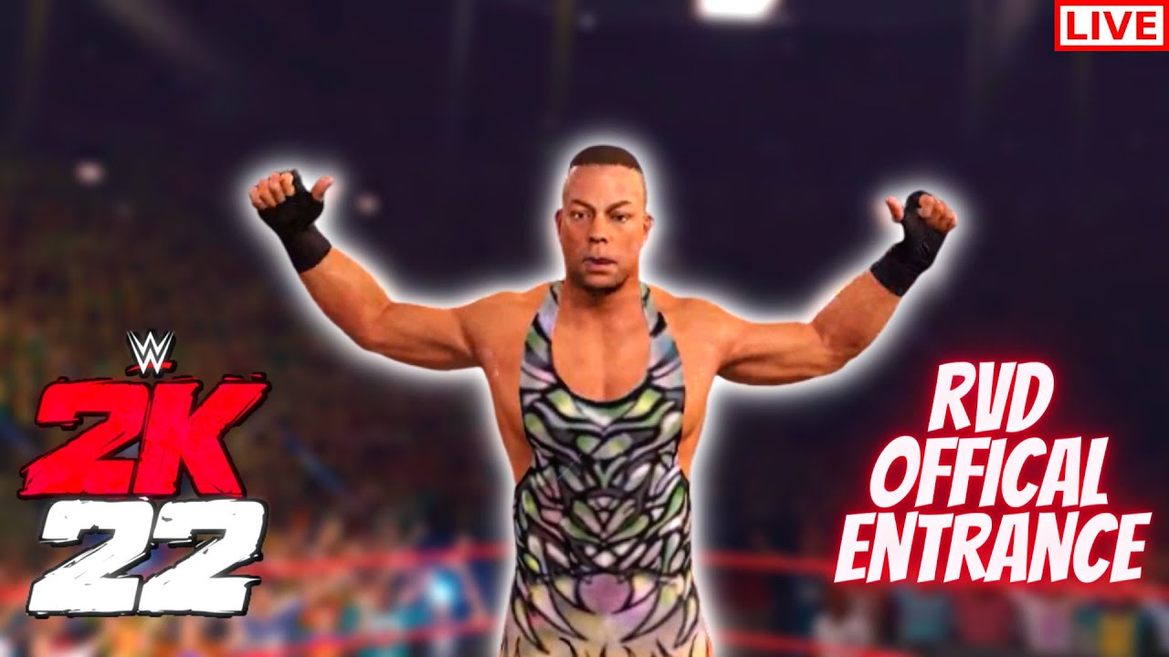 WWE 2K22 ROB VAN DAM | WWE 2K22 WHOLE DAM PACK | WWE 2K22 LIVE #wwe2k22 ...