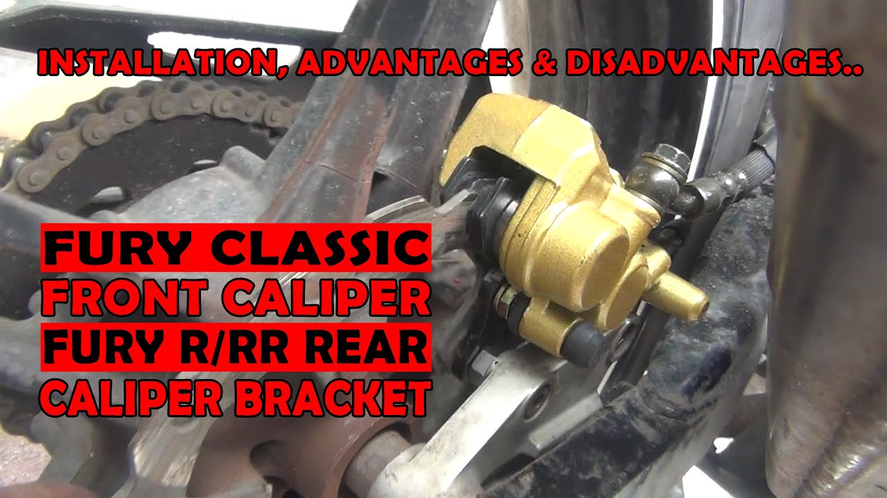 Fury Classic Front Caliper to Fury R/RR Rear Caliper Bracket ...