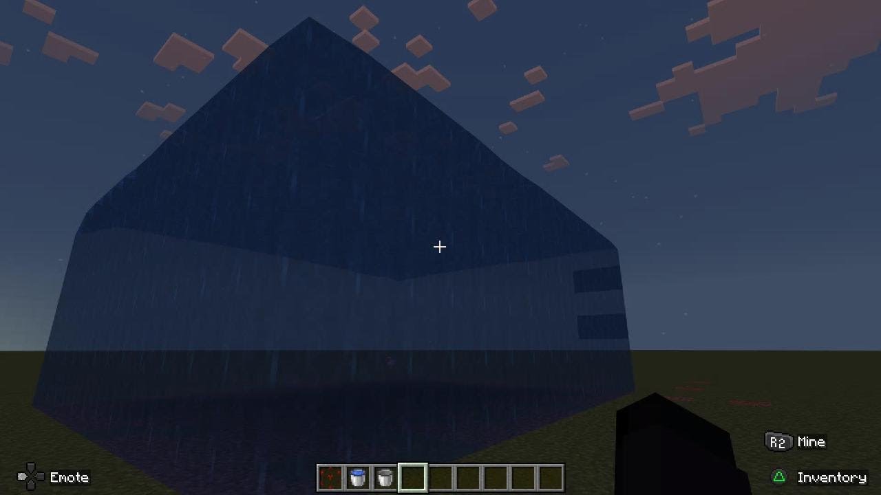 How to make a minecraft water block - YouTube