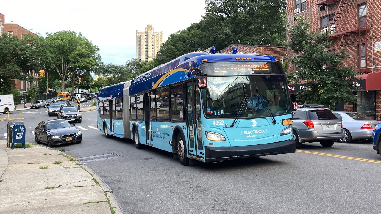 MTA New York City Bus: 2019 New Flyer XE60’s on the Bx1/2 @ Sedgwick Av ...