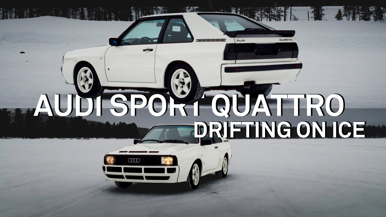 AUDI SPORT Quattro - Drifting on ICE - YouTube