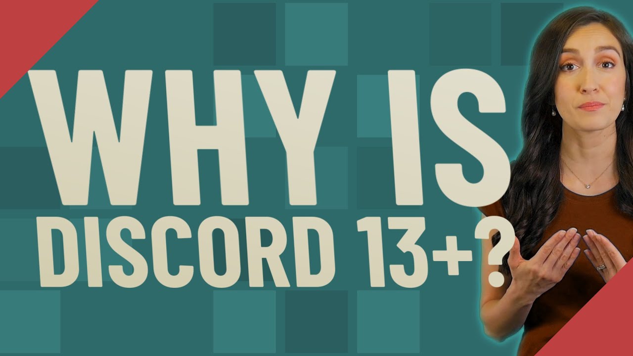 Why is discord 13+? - YouTube