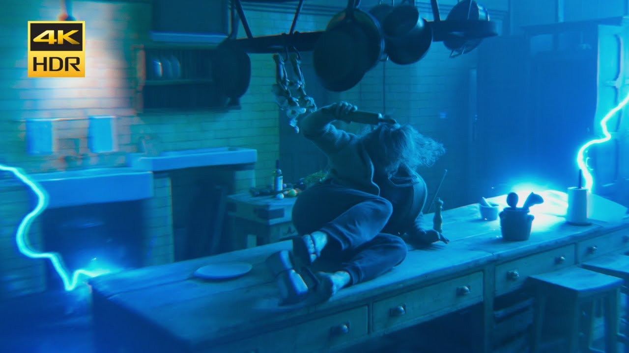 The Flash (2023) Michael Keaton kitchen Fight Scene [4K] (25 Or 6 To 4 ,Chicago) - YouTube