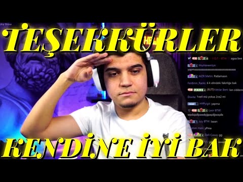 HER ŞEY İÇİN TEŞEKKÜRLER… KENDİNE İYİ BAK!!!