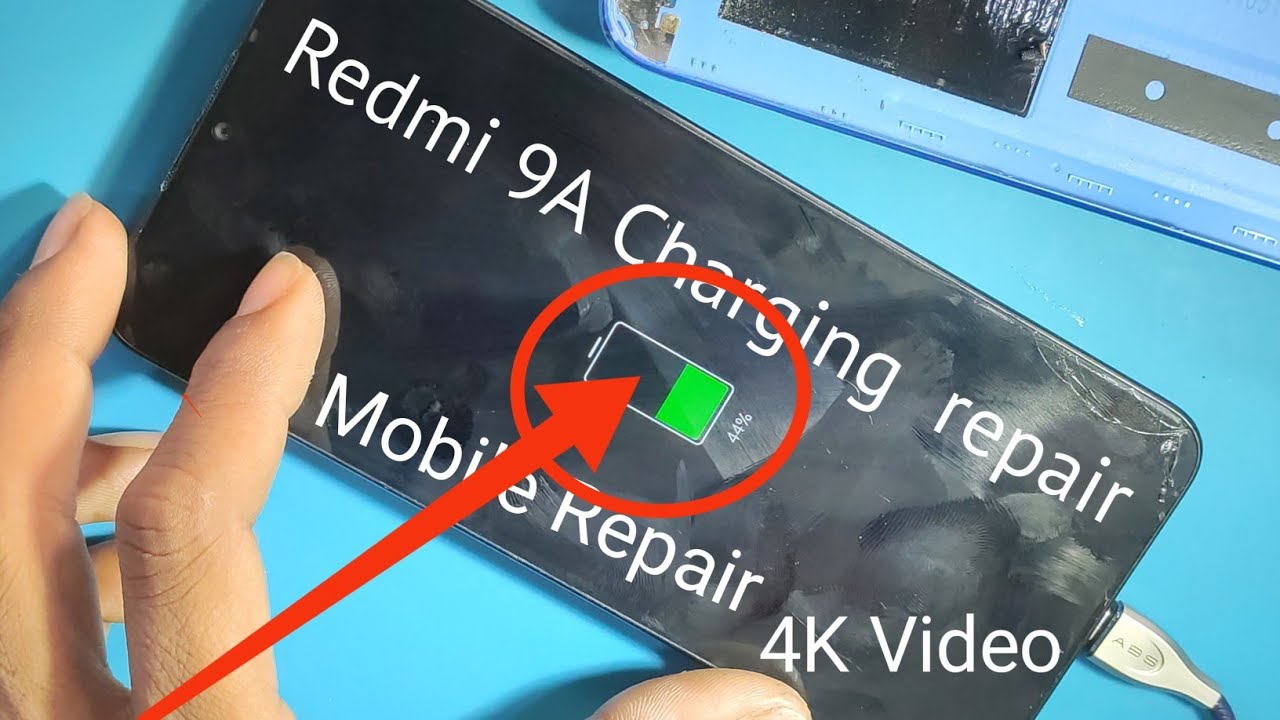 Redmi 9A Charging pin replace New video 2023 - YouTube