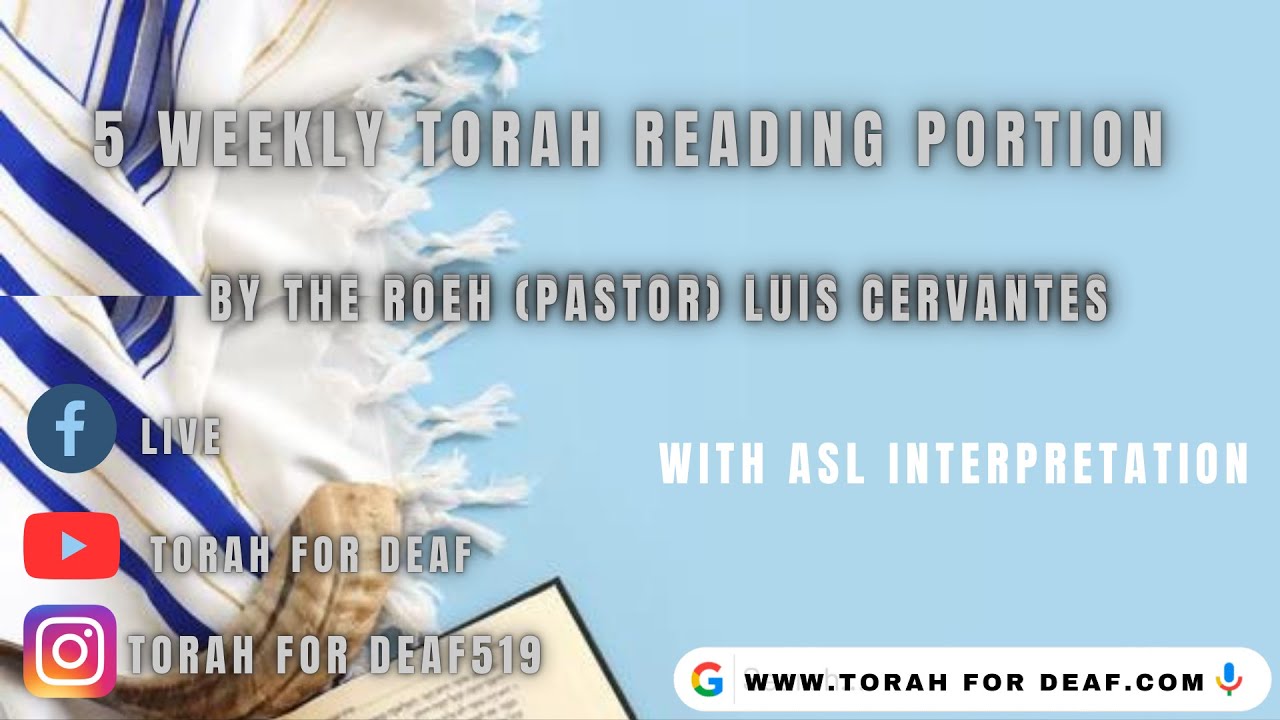 5 Weekly Torah Reading Portion - YouTube